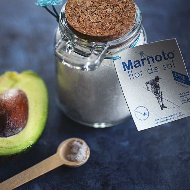 Flor de Sal – Frasco de Vidro – Marnoto: Gama Rústica – NECTON